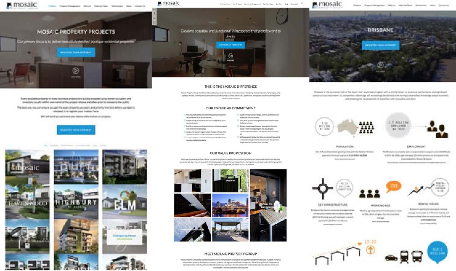 Mosaic Property Group Case Study - Web3 Digital Marketing Agency